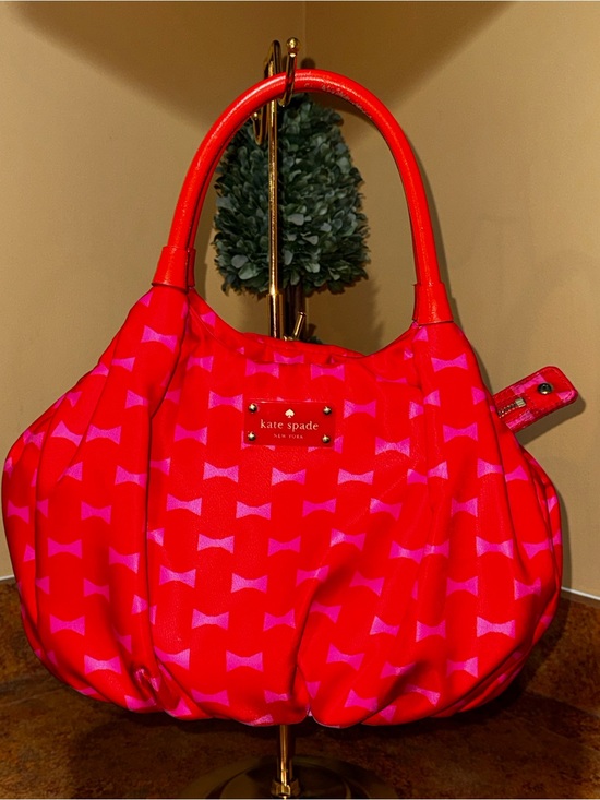 kate spade | Bags | Kate Spade New York Bow Shoppe Small Karen Hobo Bag ...